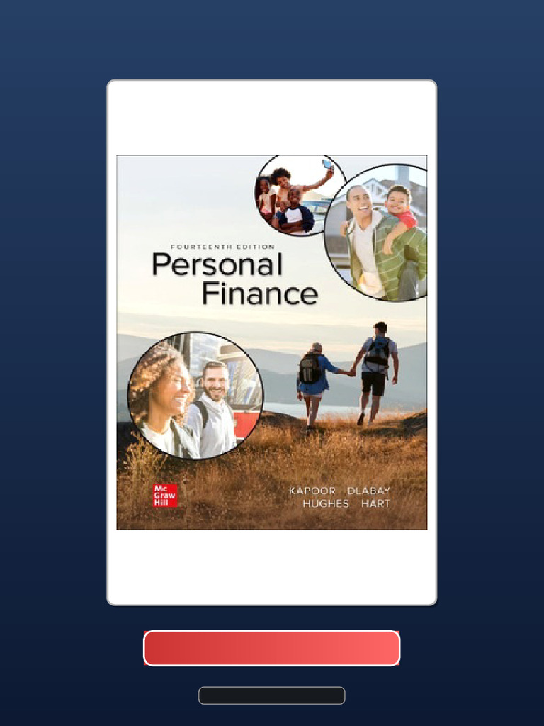 Immediate Access Personal Finance 14th Edition Kapoor Verified PDF ...