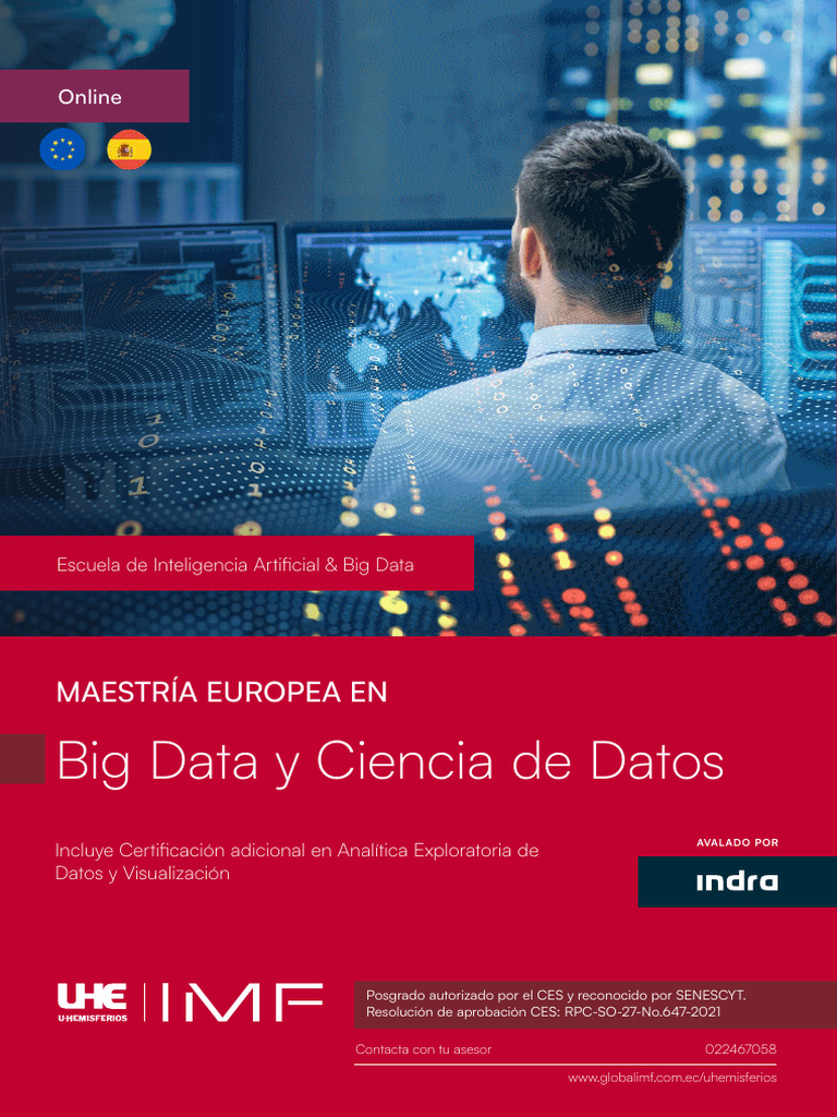 UHE IMF 1.0 Maestr A en Big Data y Ciencia de Datos 08-05-2024-1 | PDF | Big Data | Datos