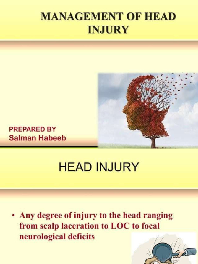 Head Injury | PDF
