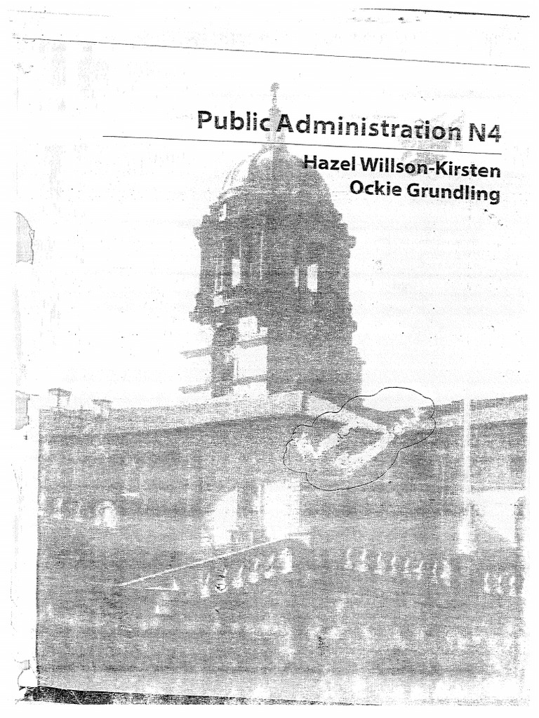 Public Administration n4 | PDF
