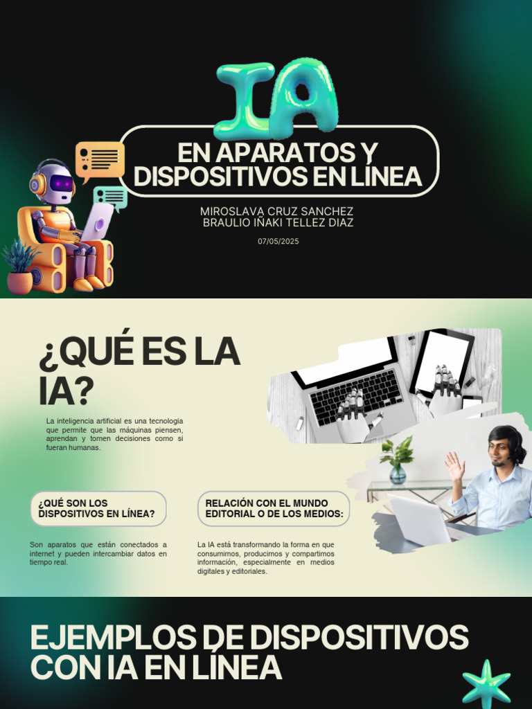 Ia en Aparatos y Dispositivos en Linea | PDF | Inteligencia artificial ...