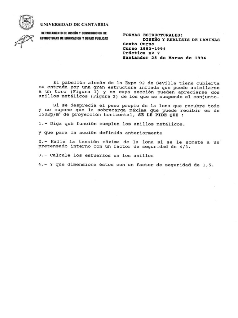 FEL 1994-03-25 Práctica 07 Enunciado Original | PDF