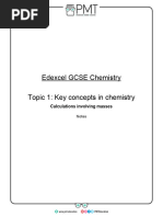 Chemistry Stoichiometry and Formulas | PDF | Mole (Unit) | Chemical ...