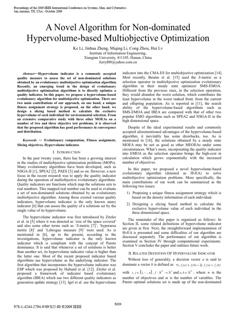 Li ZLZL09 | PDF | Mathematical Optimization | Computer Science