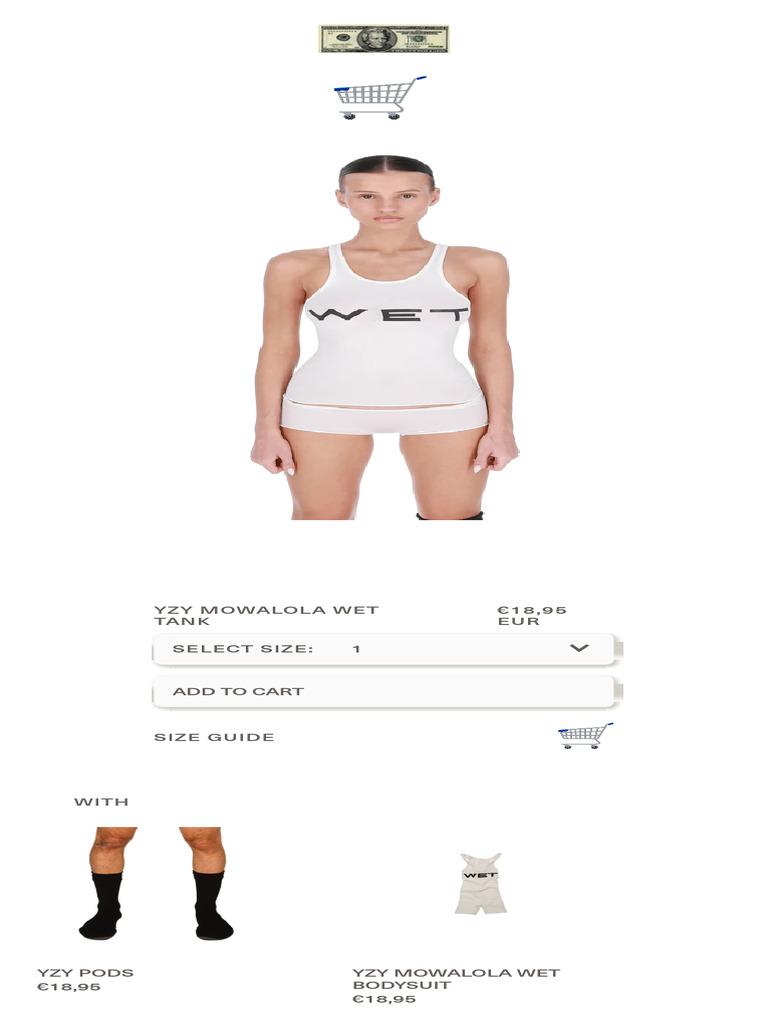 Yzy Mowalola Wet Tank | PDF