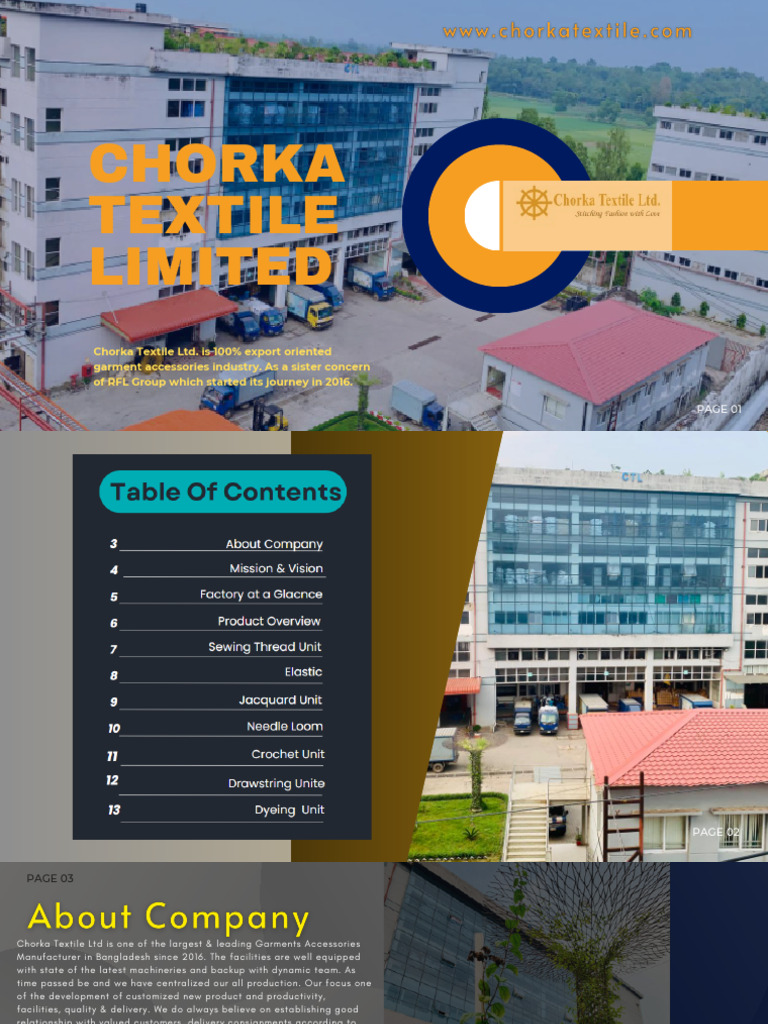 Chorka Textile Ltd: Factory Overview | PDF | Yarn | Textiles