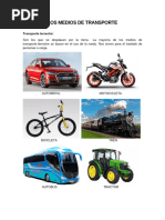 Medios de Transporte Terrestre Acuatico y Aereo | PDF