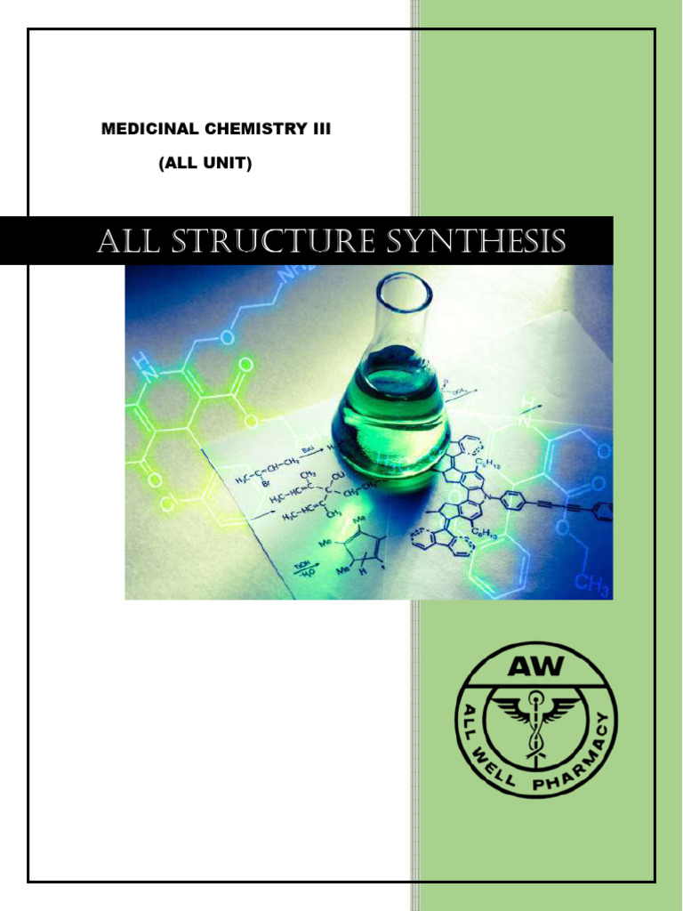 Med Chem Iii All Unit Synthesis (Awp) - 250615 - 012801 | PDF