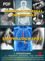 Double-Contrast Upper GI Exam Techniques | PDF | Esophagus | Stomach