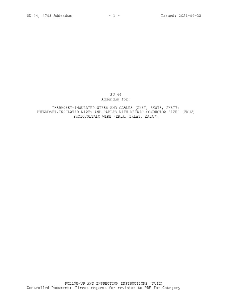 Addendum Page E480012-Vol1-20241219 | PDF | Foot (Unit) | Electricity