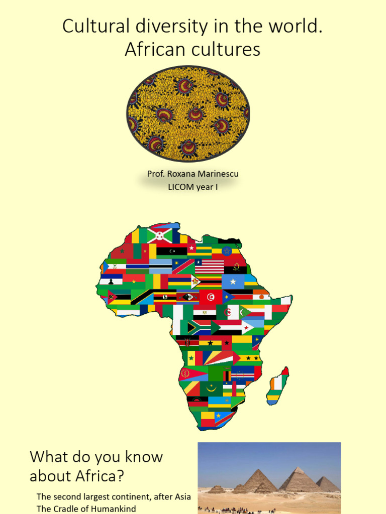 Understanding African Cultural Diversity | PDF | Afrocentrism | Africa