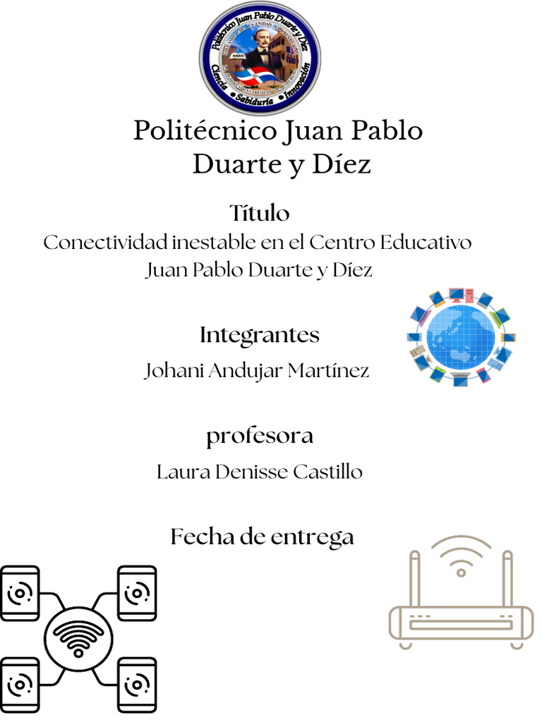 Copia de 1. Portada Creativa Debe Contener Nombre y Logo Del Centro ...