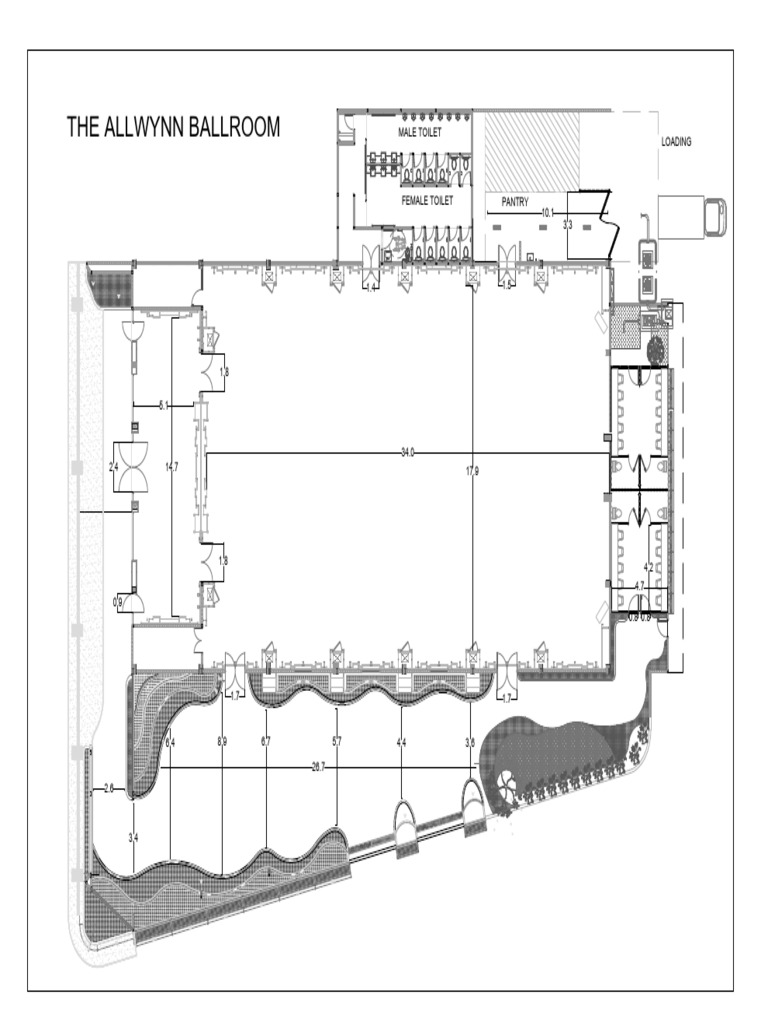 Allwynn Ballroom - Measurement | PDF