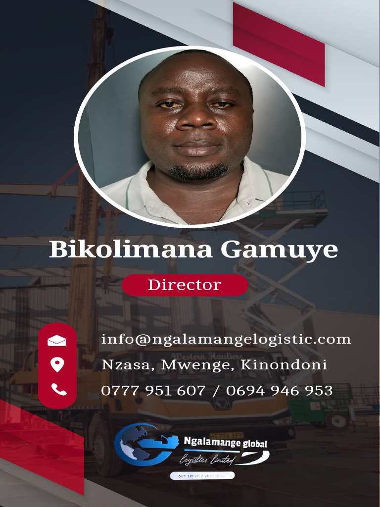 Ngalamange Logistic Id Card | PDF
