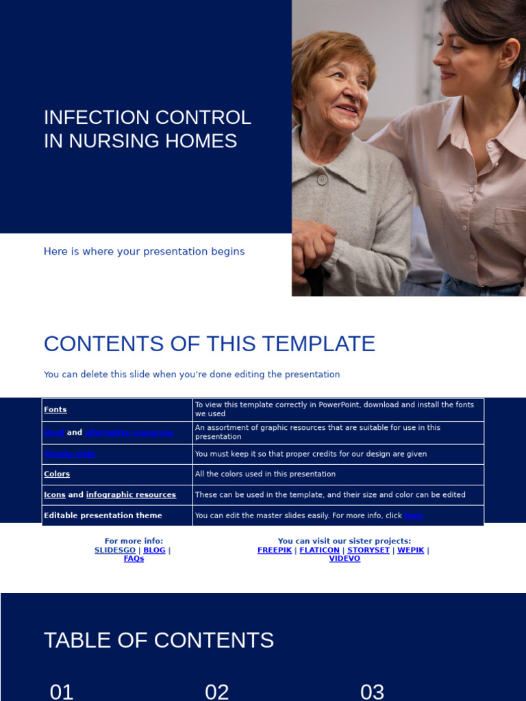 Infection Control in Nursing Homes by Slidesgo | PDF | Planets ...