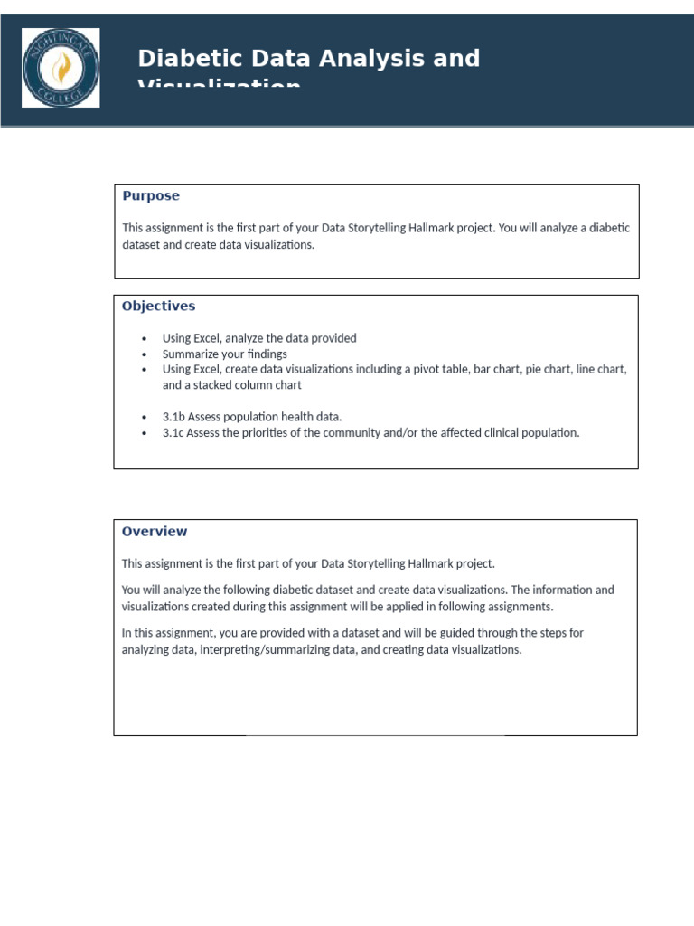 Diabetic Data Analysis & Visualization | PDF | Medical Specialties ...
