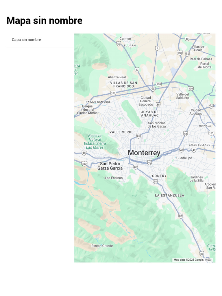 Mapa Sin Nombre | PDF