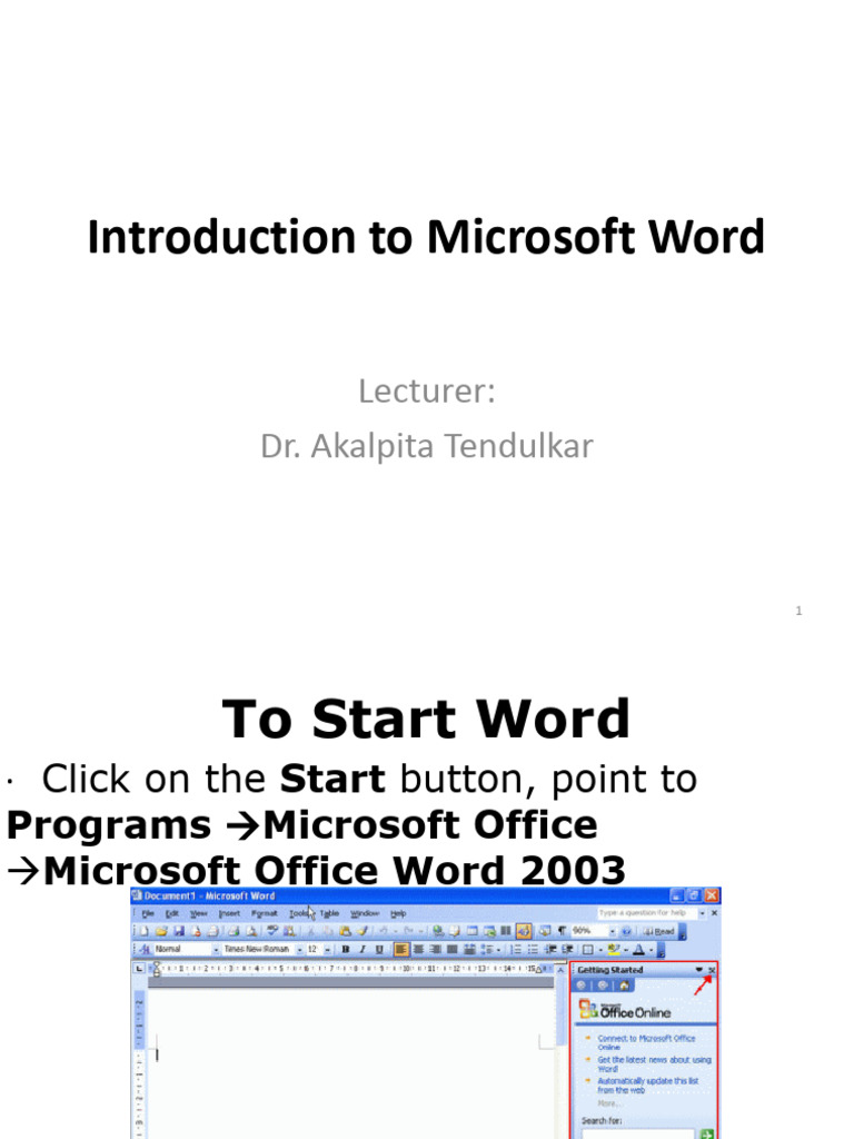 Microsoft Word Basics Guide | PDF | Cursor (User Interface) | Software