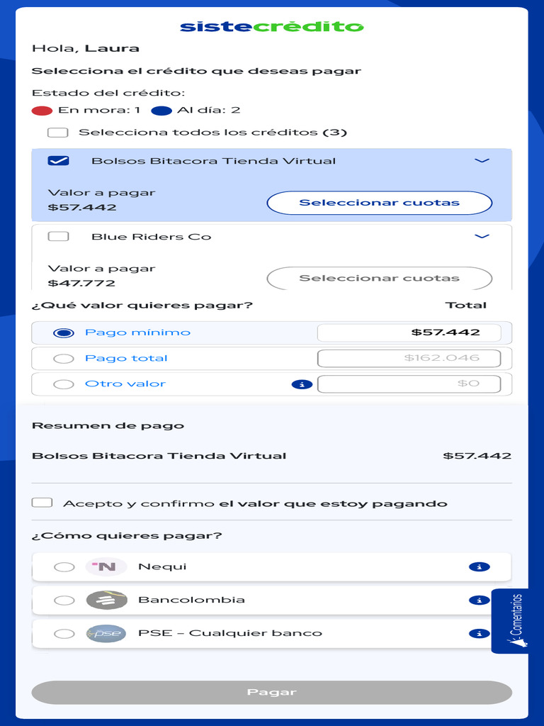 Credinet Pago Rápido | PDF