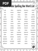 Spelling Bee Award Certificates | PDF