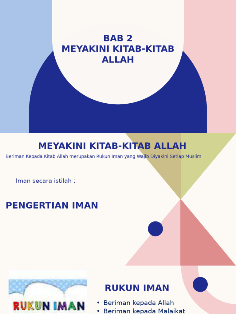 Bab 2 Meyakini Kitab-Kitab Allah | PDF | Psychology | Communication