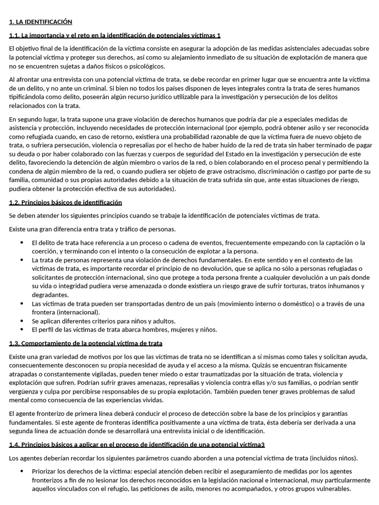 Tema 5 1 | PDF | Violación | Trata de personas