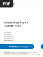 K-2 Acadience Benchmark Goals PDF | PDF | Cognition | Human Communication