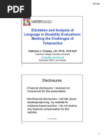 Language Disorder Severity Assessment | PDF | Percentile | Mean