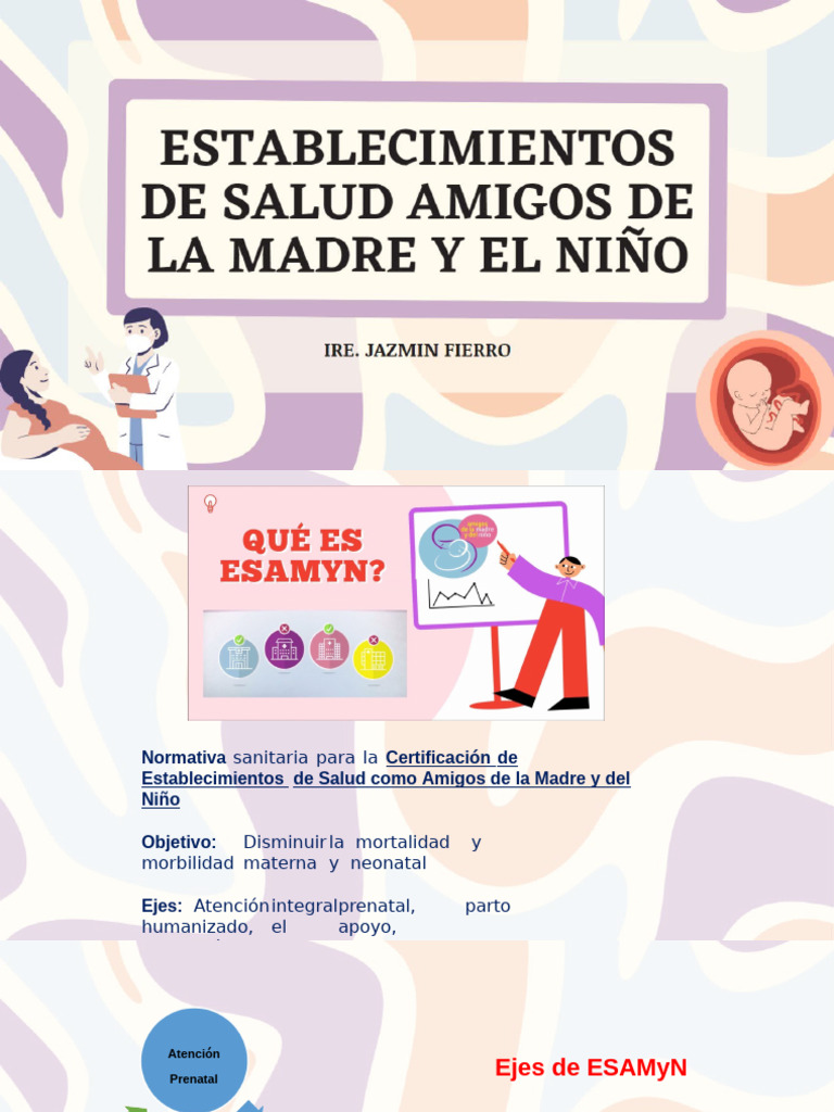 ESAMYN | PDF | Amamantamiento | Parto