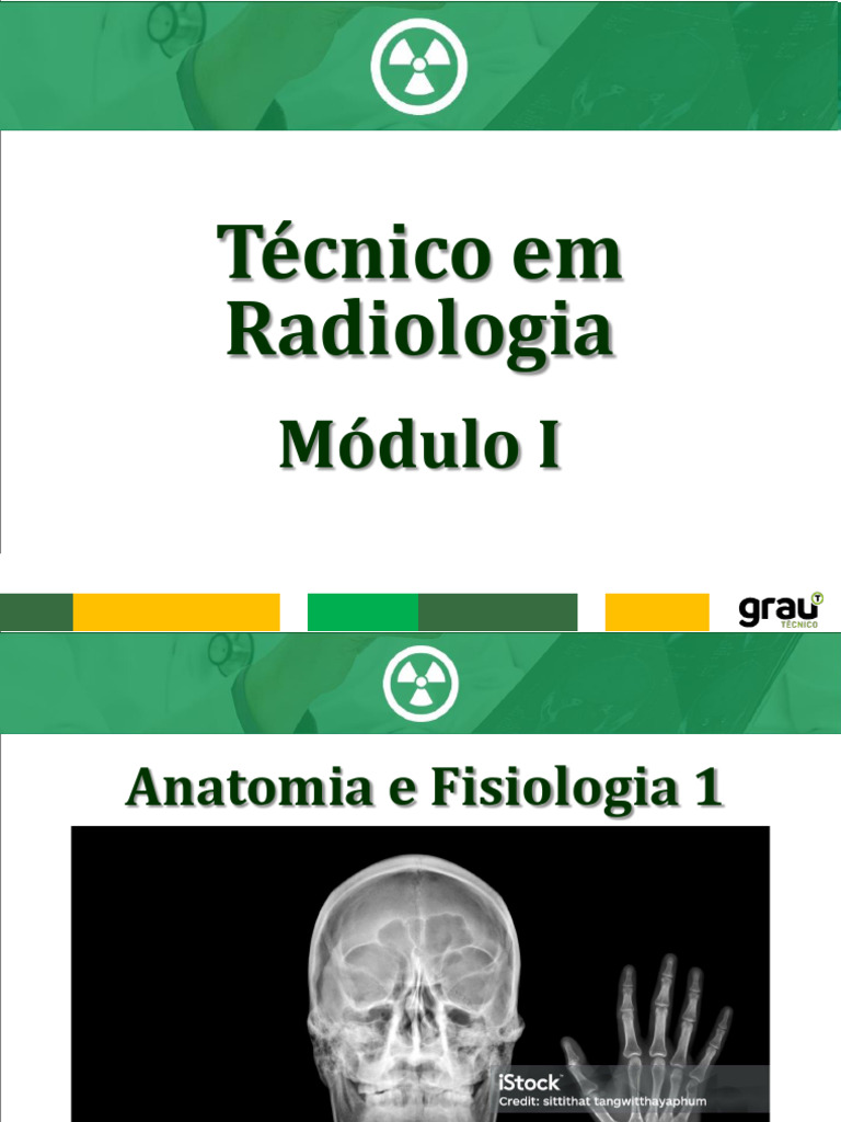 Radiologia - M Dulo I - 1 Aula Anatomia e Fisiologia | PDF | Célula (Biologia) | Corpo humano