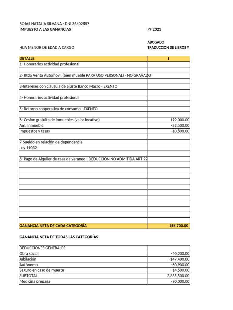TEMA 3 - Parcial TTI 1 | PDF | Impuestos | Contabilidad