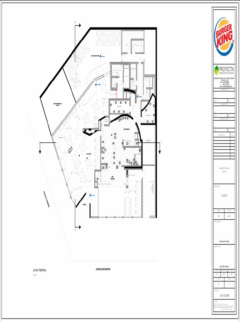 BK - San Martin - Esp - Lam01 - Layout - Rev01 | PDF