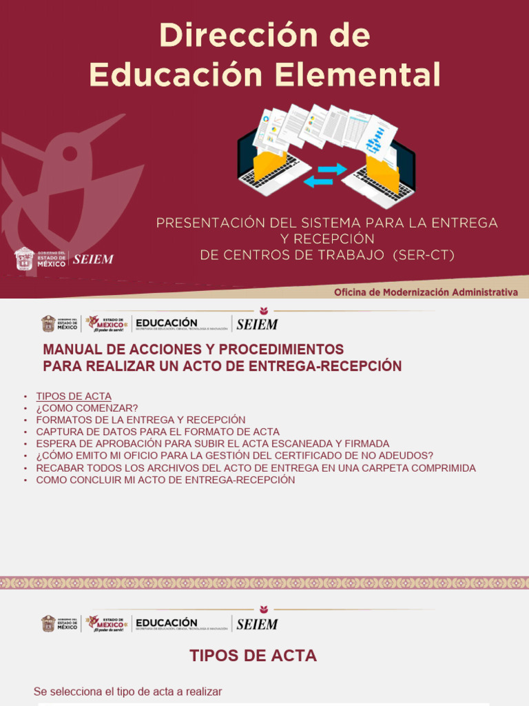Manual de Acto de Entrega-Recepción | PDF