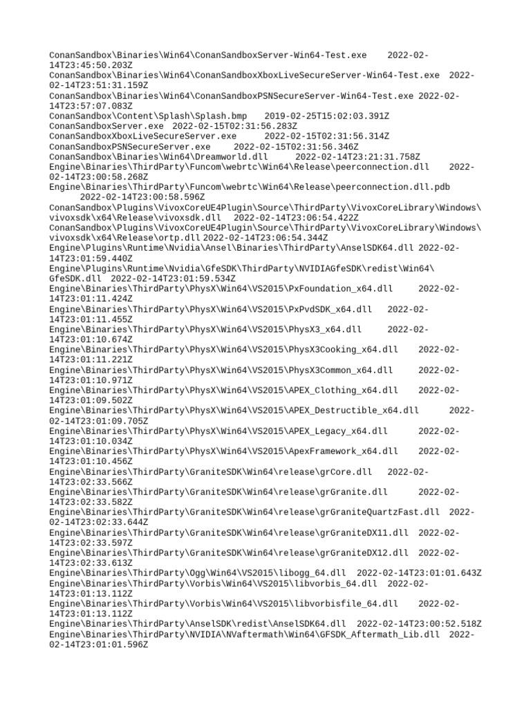 Manifest NonUFSFiles Win64 | PDF | Operating System Families | Utility Software