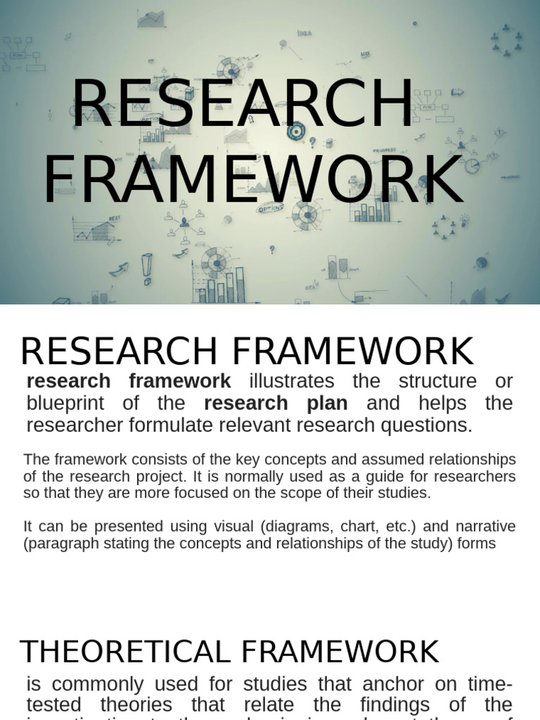 Research Framework | PDF | Dependent And Independent Variables | Theory