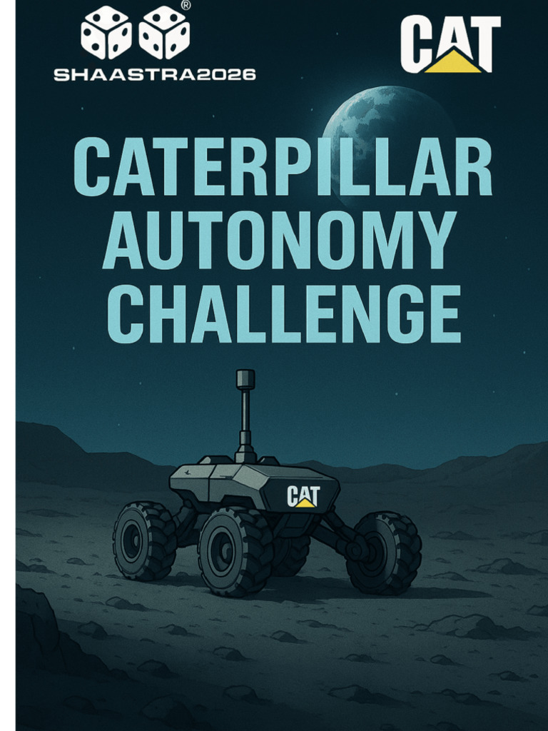 Caterpillar Autonomy Challenge - 2026-Bo - P5moa | PDF | Robot | Robotics