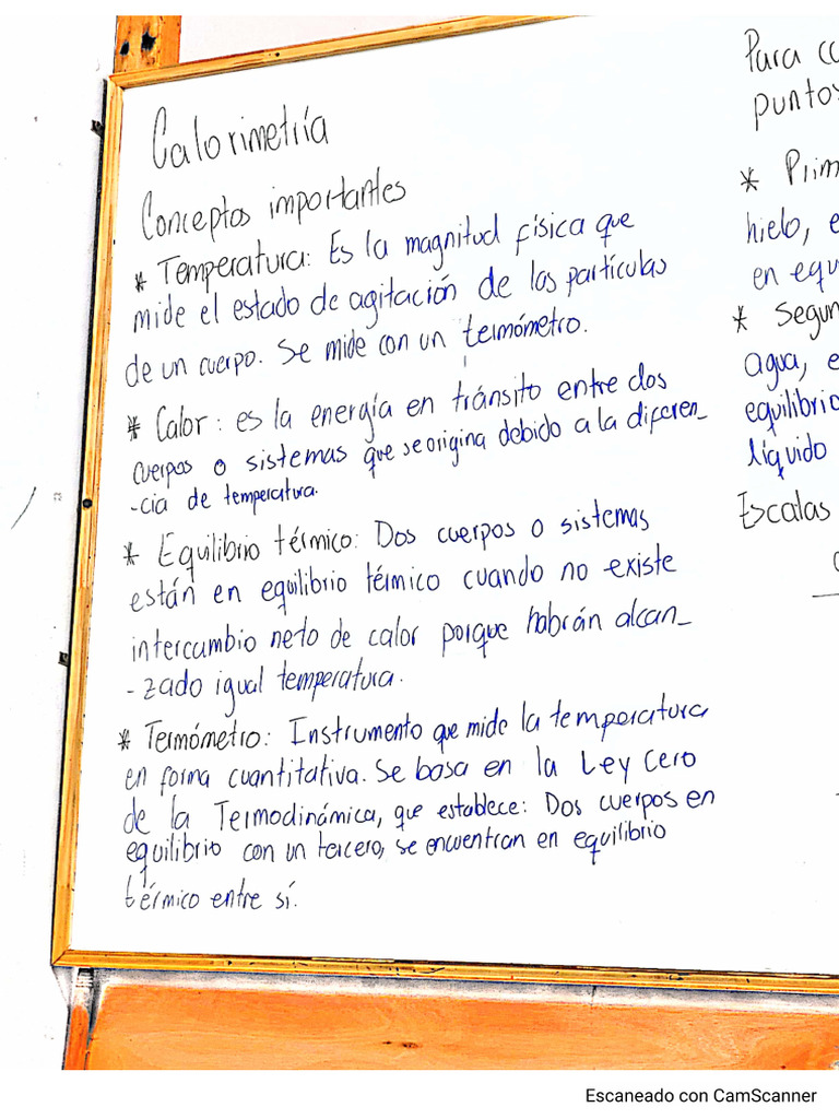 Calorimetría 19-12 Ext3 | PDF