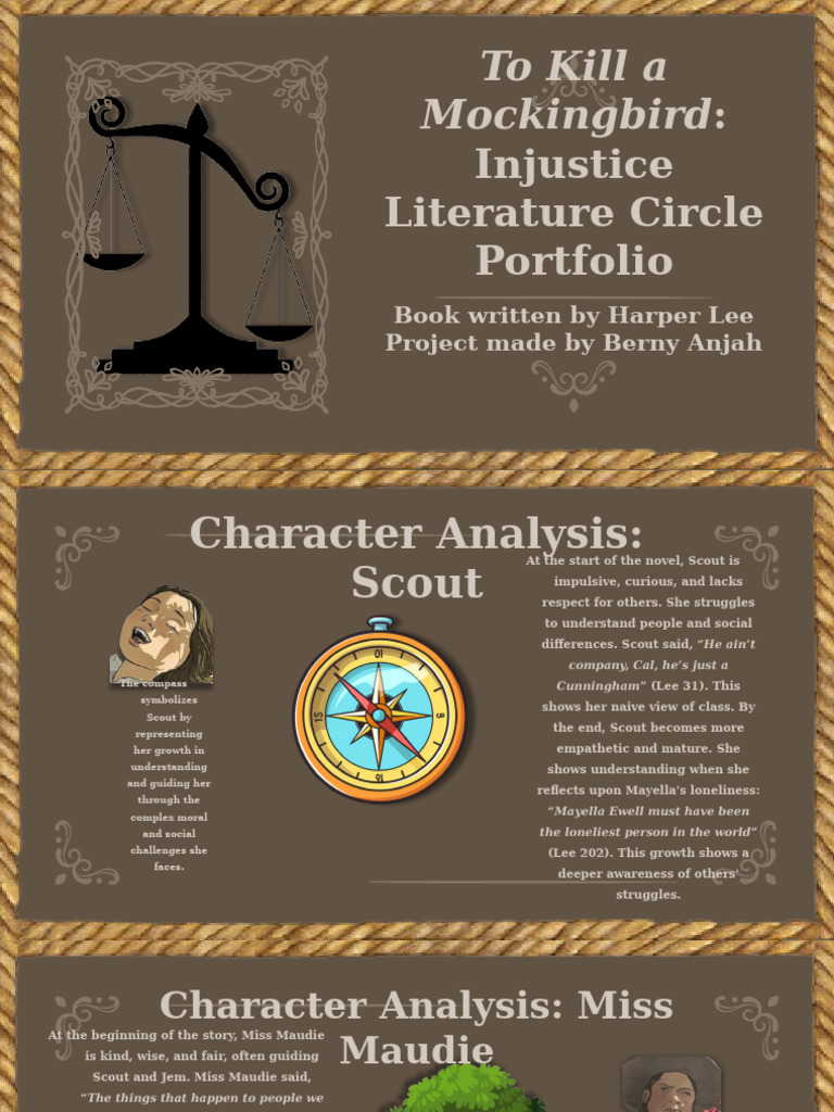 Injustice and Empathy in Mockingbird | PDF | To Kill A Mockingbird