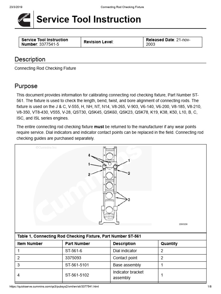 Connecting Rod Checking Fixture | PDF | Machines | Vehicle Parts