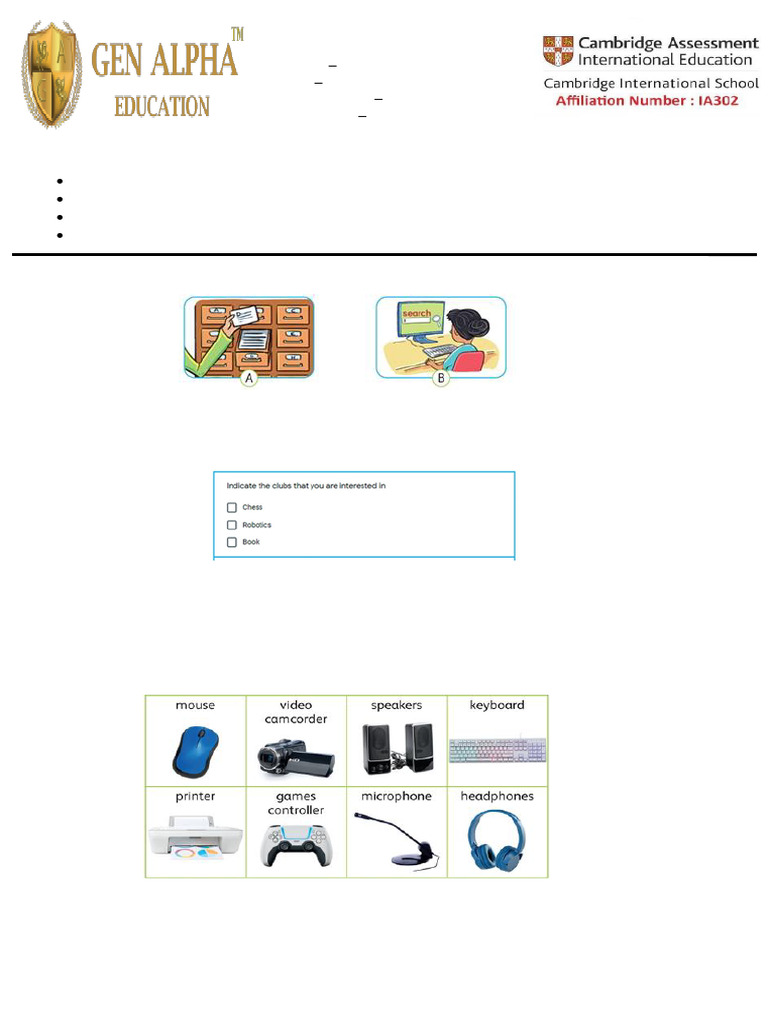 Grade 2 - Computer Science - Final Exam 2025 | PDF | Computing ...