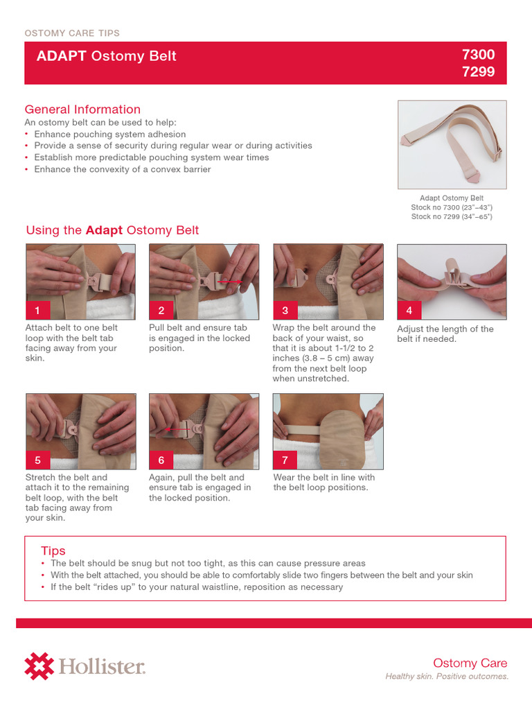 FA AUH232 Adapt Belt Ostomy Care Tips Feb 2020 | PDF