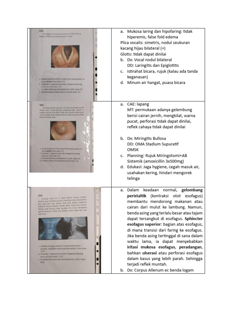 Mukosa Hiperemis pada Laring dan Hidung | PDF