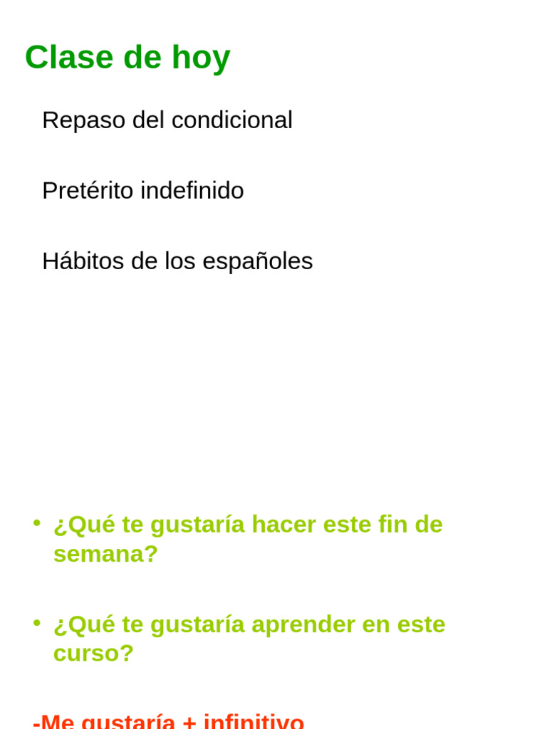 Clase 4 Intermedio | PDF