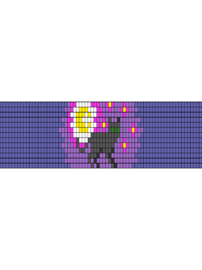 Bookmark 50 Cross Stitch Pattern | PDF