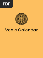 Hindu Calendar-2025 | PDF