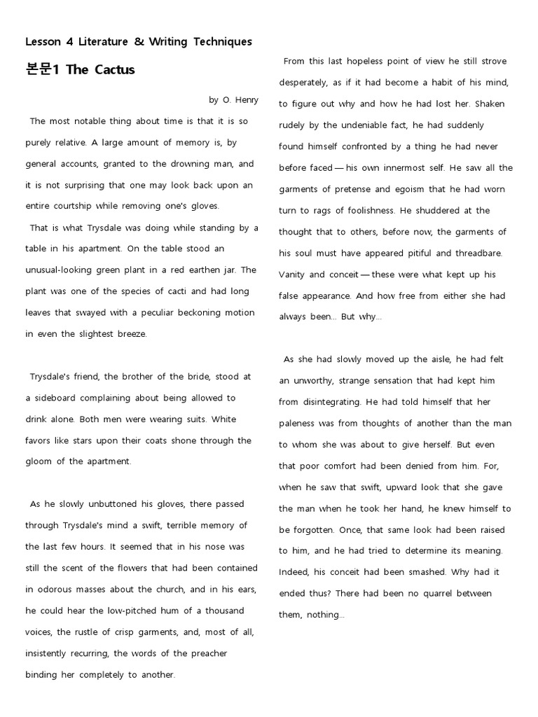 Lesson 4 Literature & Writing Techniques | PDF | Essays | Metaphor