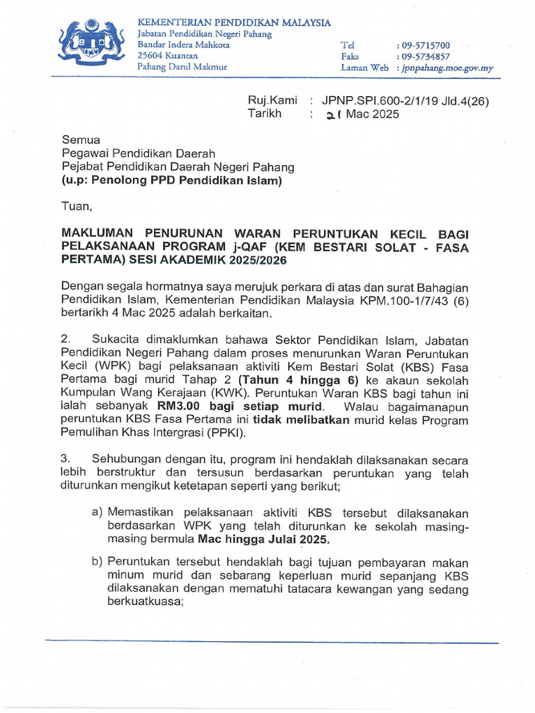 PPD Cameron Highlands Kbs Fasa 1 2025 | PDF