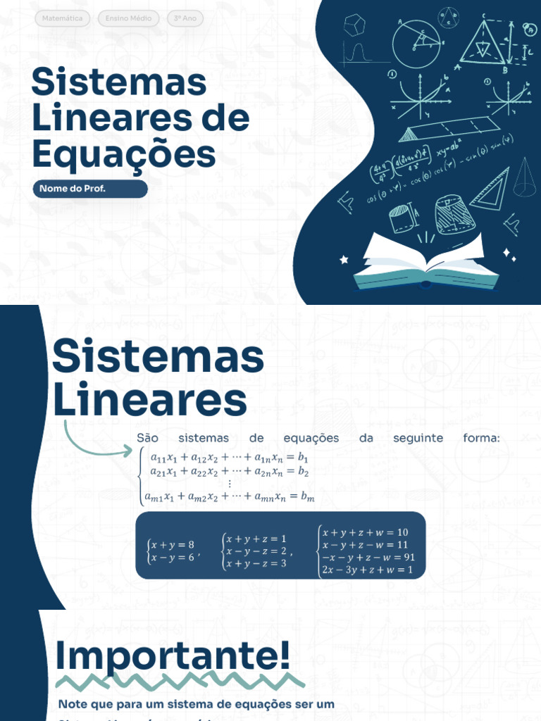 Introdução aos Sistemas Lineares | PDF