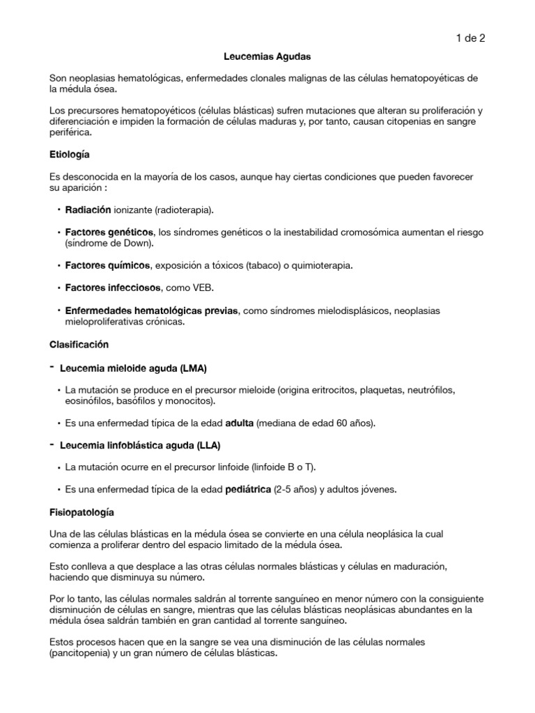 Leucemia | PDF | Leucemia | Vertebrados
