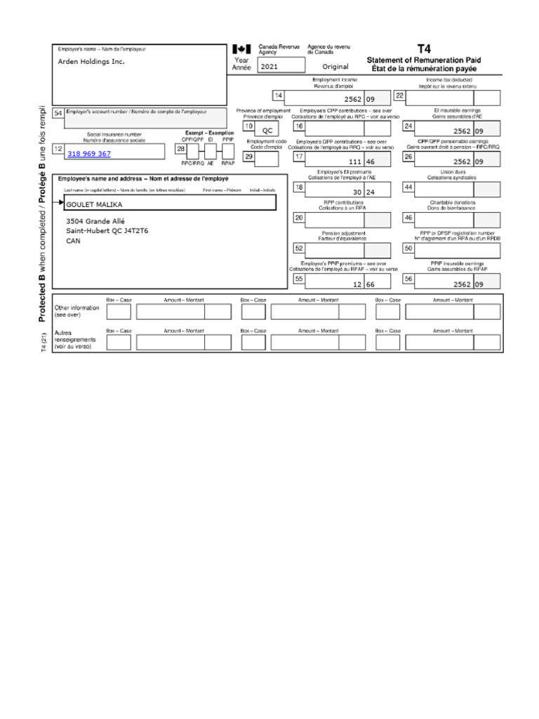 Revenus - Dayforce | PDF